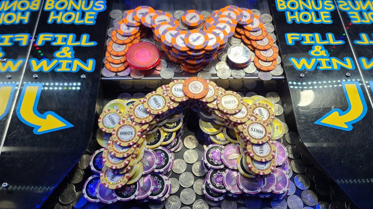 Dynamite High Limit Casino Coin Pusher! Episode #83 ~ Sunrise Stacked ...