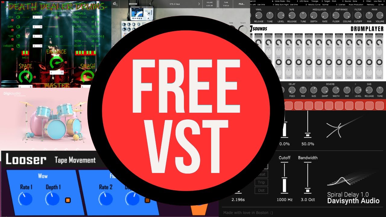 New FREE VSTs Plugins Free SAMPLES for Oktober 2023 - YouTube