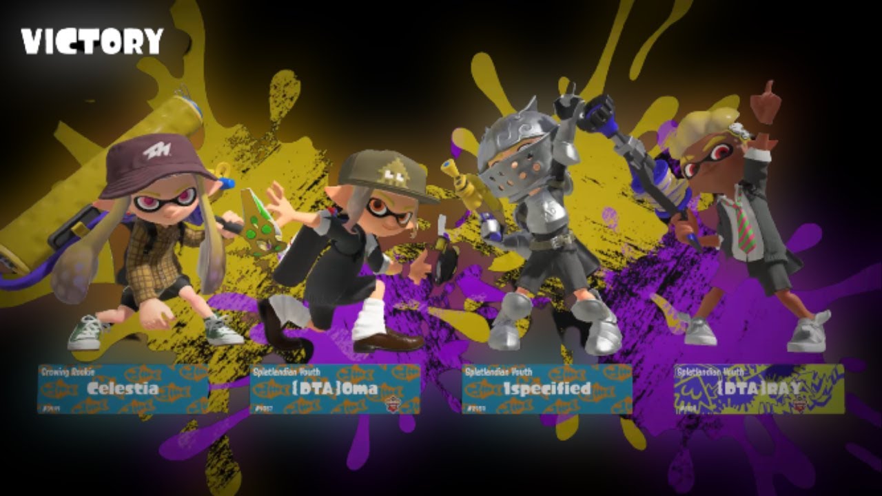 My FIRST Anarchy Battles Win! (Rainmaker) | Splatoon 3 - YouTube