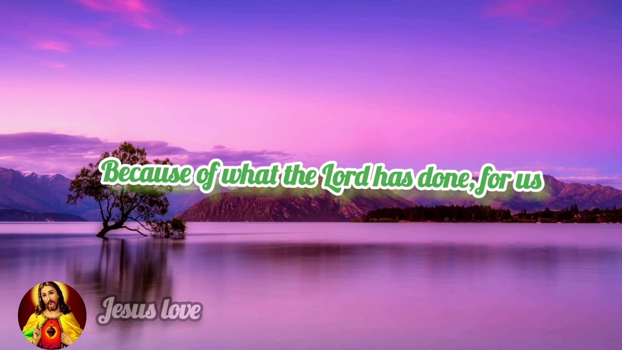 Give thanks with a grearful heart...Give thanks...! Jesus English ...