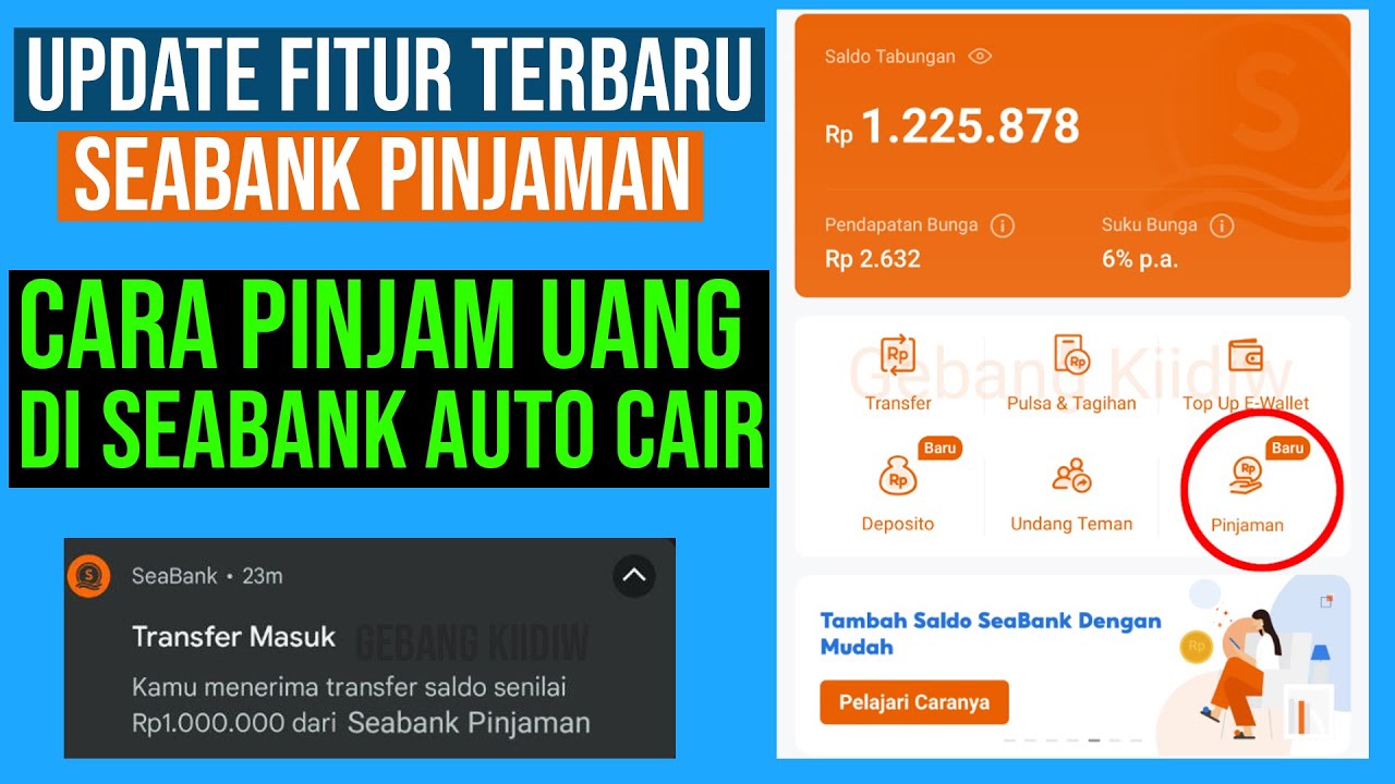 Cara Pinjam Uang di Seabank Langsung Dari Aplikasi | Seabank Pinjaman ...