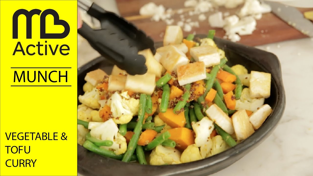 Michelle Bridges recipe - Vegetable & Tofu Curry - YouTube