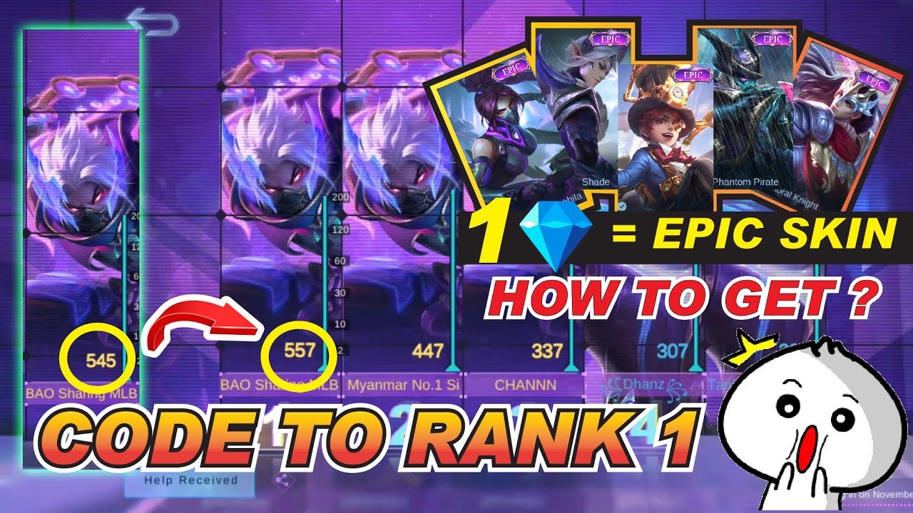 BUGS PROMO DIAMONDS CODE to FIRST RANK 1 TIPS | HOW TO GET More Points ...