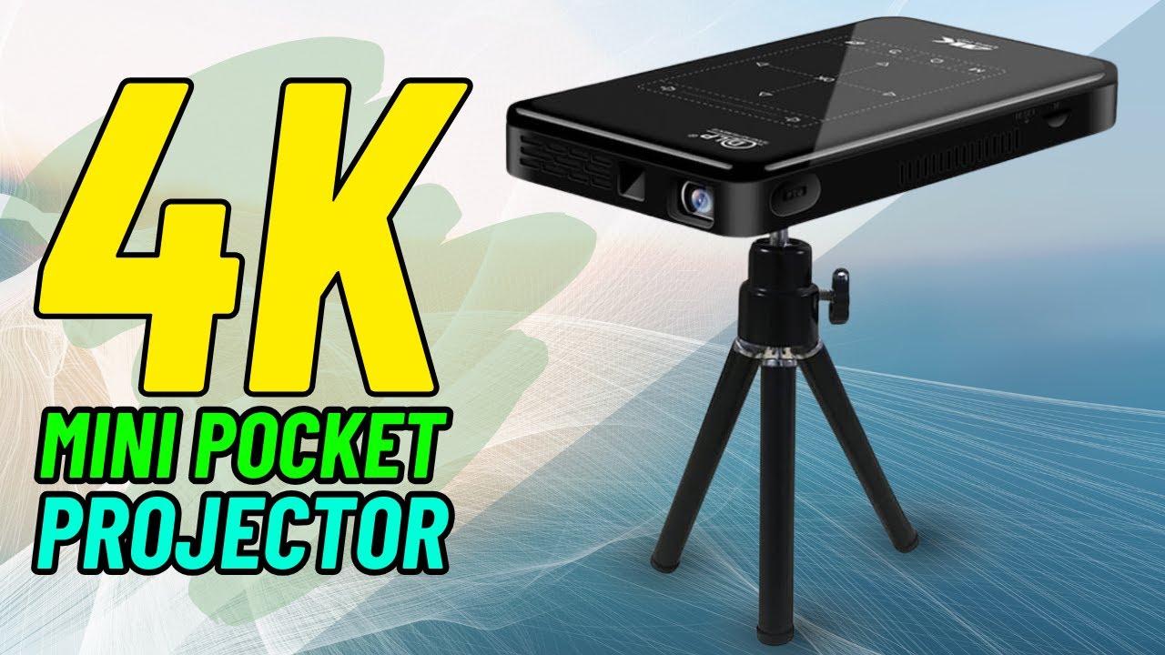 Portable Mini 4K Projector Review | Mini Rechargeable Projector Price ...