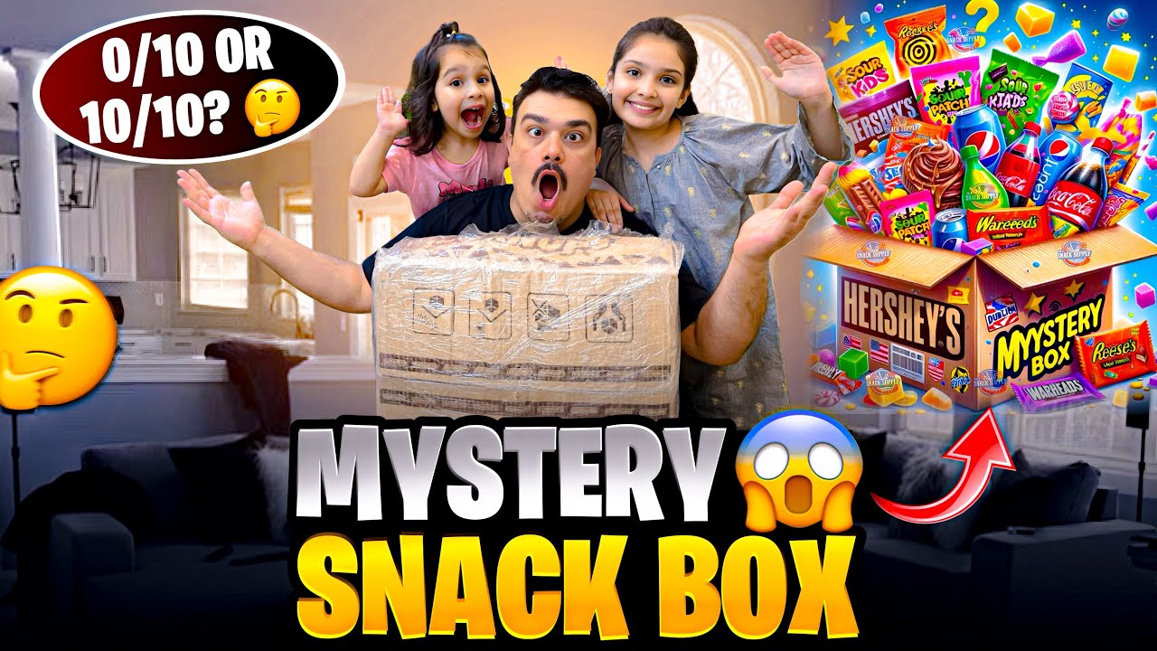 MYSTERY SNACK CHALLENGE! 10/10 or TOTAL FAIL? 😂🎁 - YouTube