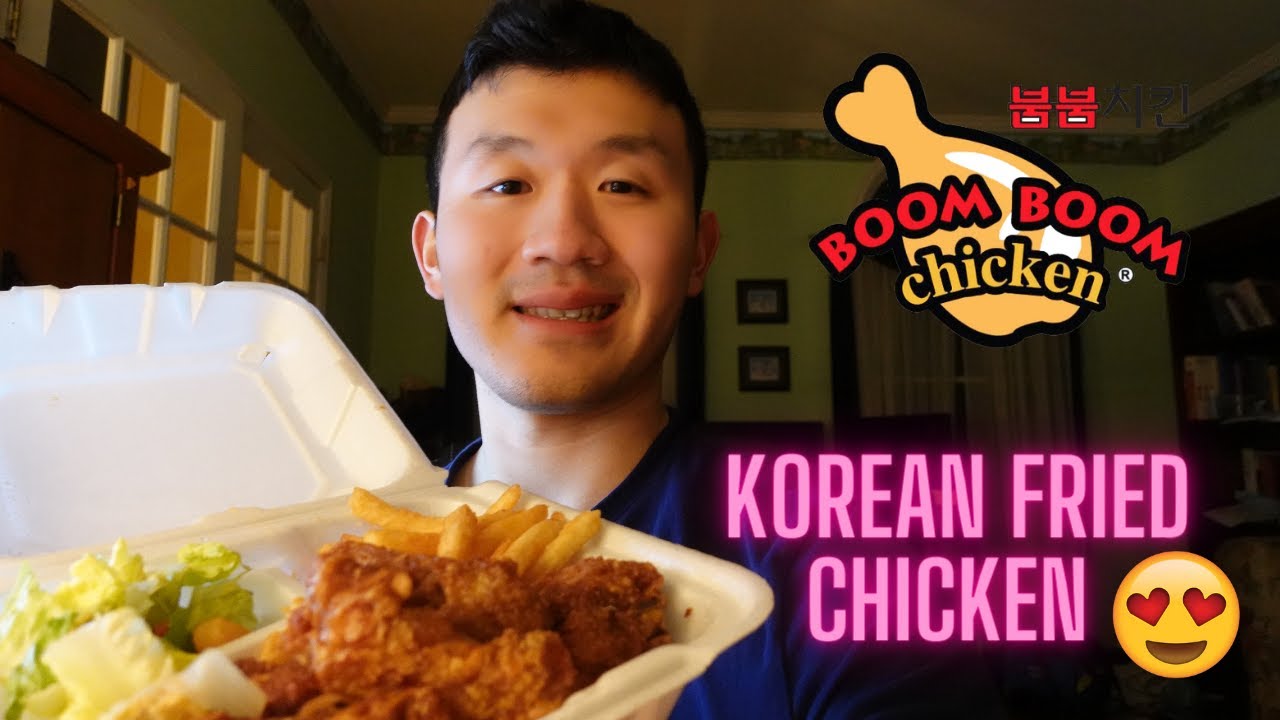 Boom Boom Chicken Review (Korean Fried Chicken) - YouTube