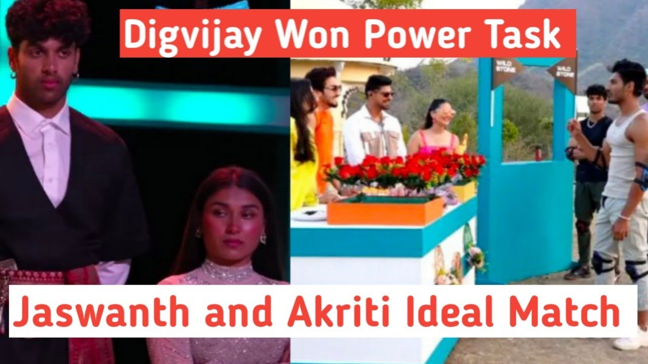 Jaswanth and Akriti ideal match ! Digvijay Won Power Task from Faisu ...