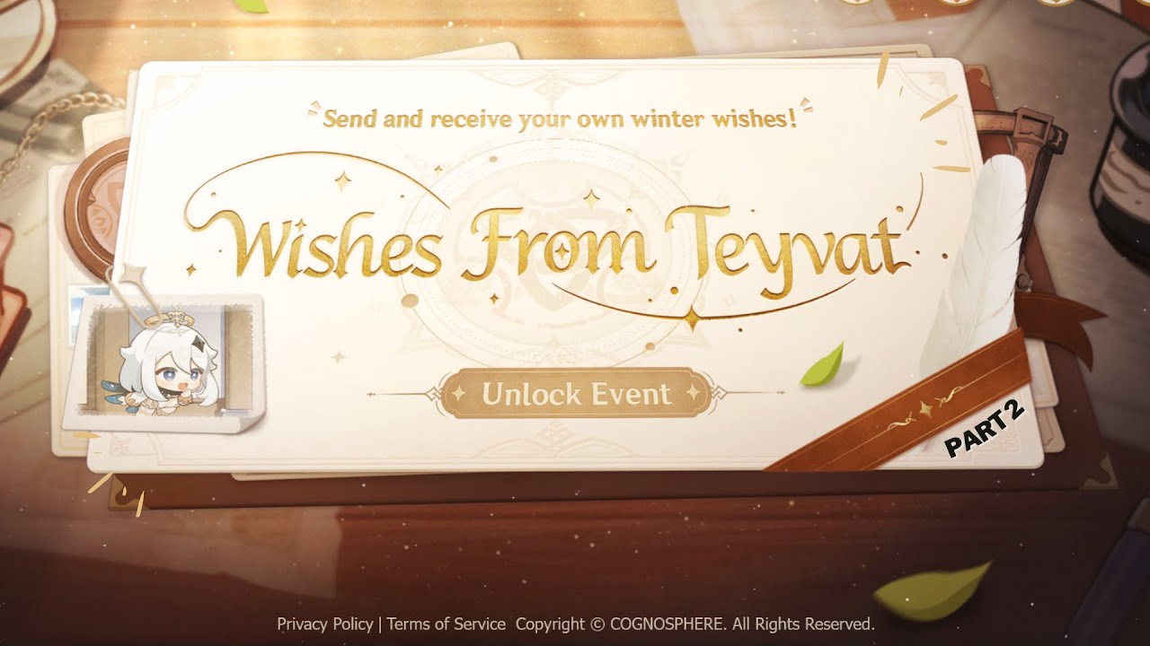 Genshin Impact: Wishes from Teyvat Letters — Part 2 - YouTube