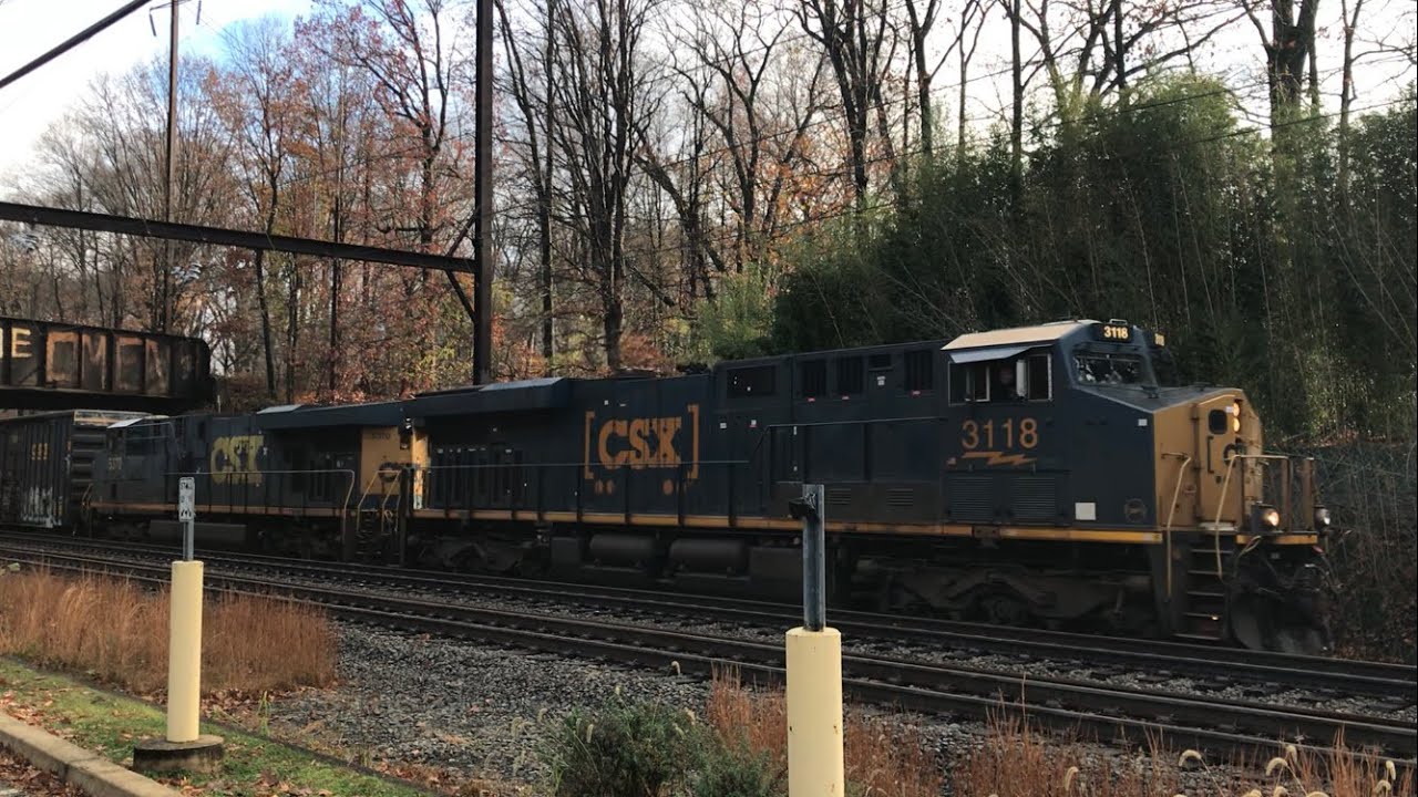 Mid November railfanning2022 FT RS5T on NS H76 UP & KCS TRAILING ON NS ...