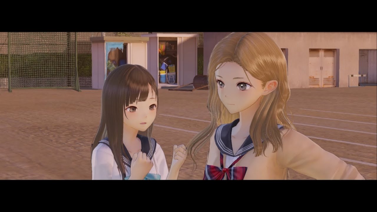 Blue Reflection PS4 - Yoshimura Rika dan Mitsui Kaori - YouTube