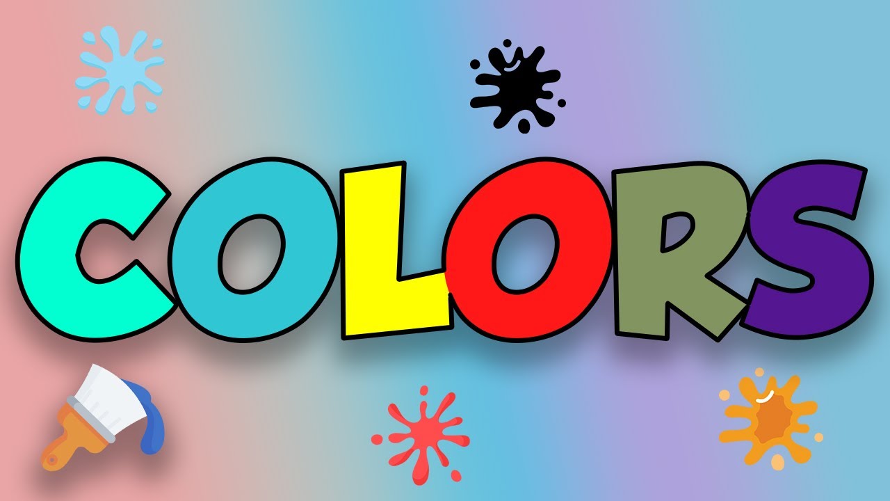 Learn Colors for Kids | Kids vocabulary | Learn With Me - YouTube
