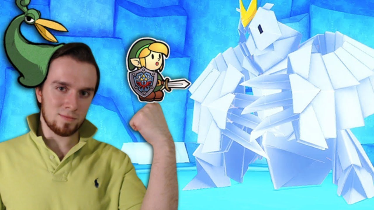 Paper Mario: The Origami King, Triforce Assembling! - YouTube