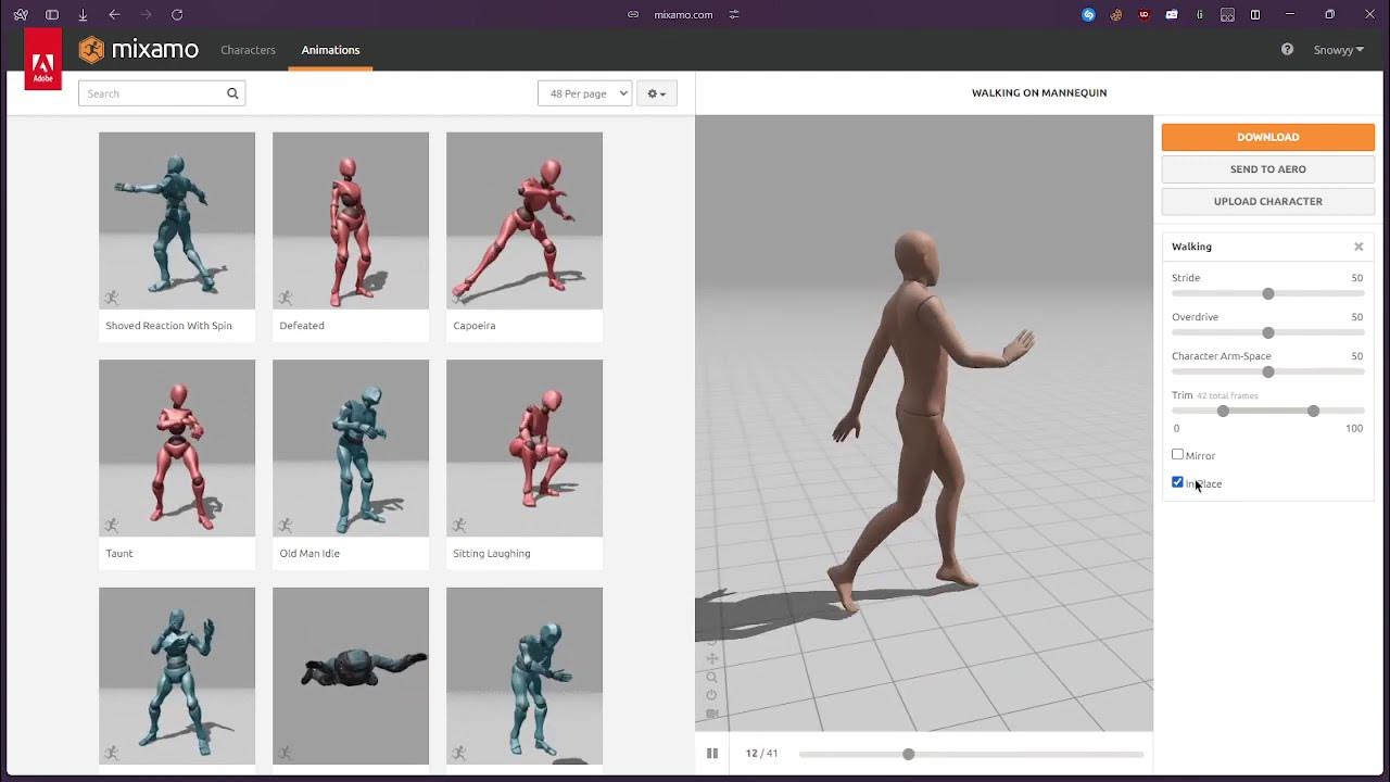 how to import mixamo's animations into a roblox rig - YouTube