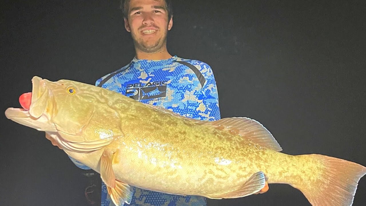 Insane Deep Water Gag Grouper Fishing! 100 Miles Offshore On a Costa ...