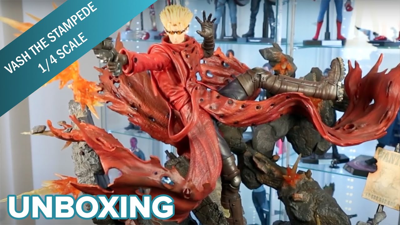 Vash the Stampede 1/4 Scale Elite Exclusive Statue “Trigun” by Figurama ...
