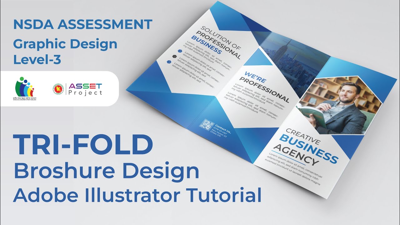 Tri-Fold Brochure Design Full Tutorial | Complete Step-by-Step Guide ...