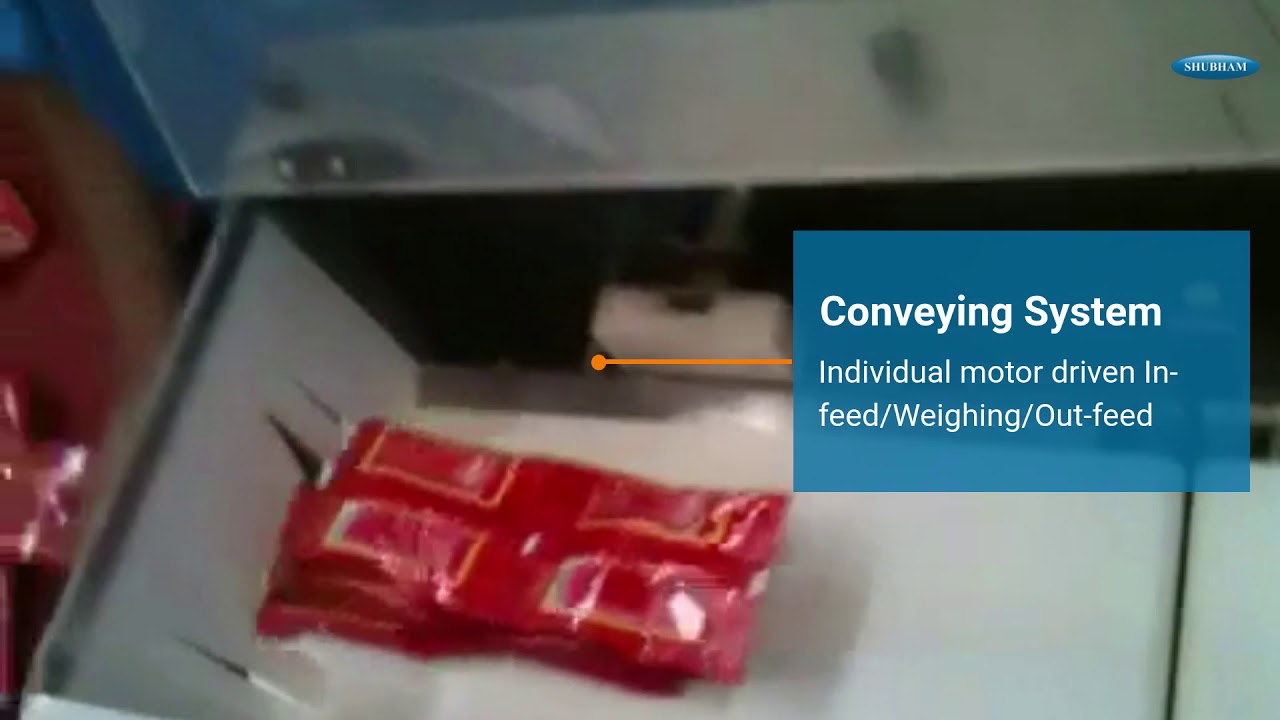 Online Pouch Check Weigher with Pouch Collating System for Ladi of ...