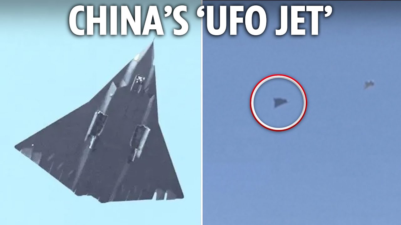 China unveils menacing new ‘UFO-shaped’ stealth fighter jet with no ...