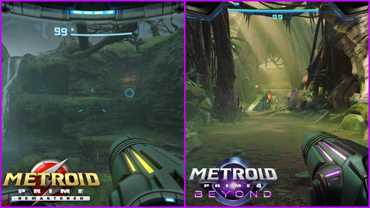 Metroid Prime 4 VS Metroid Prime 1 Remastered - 2nd Trailer [Comparison ...