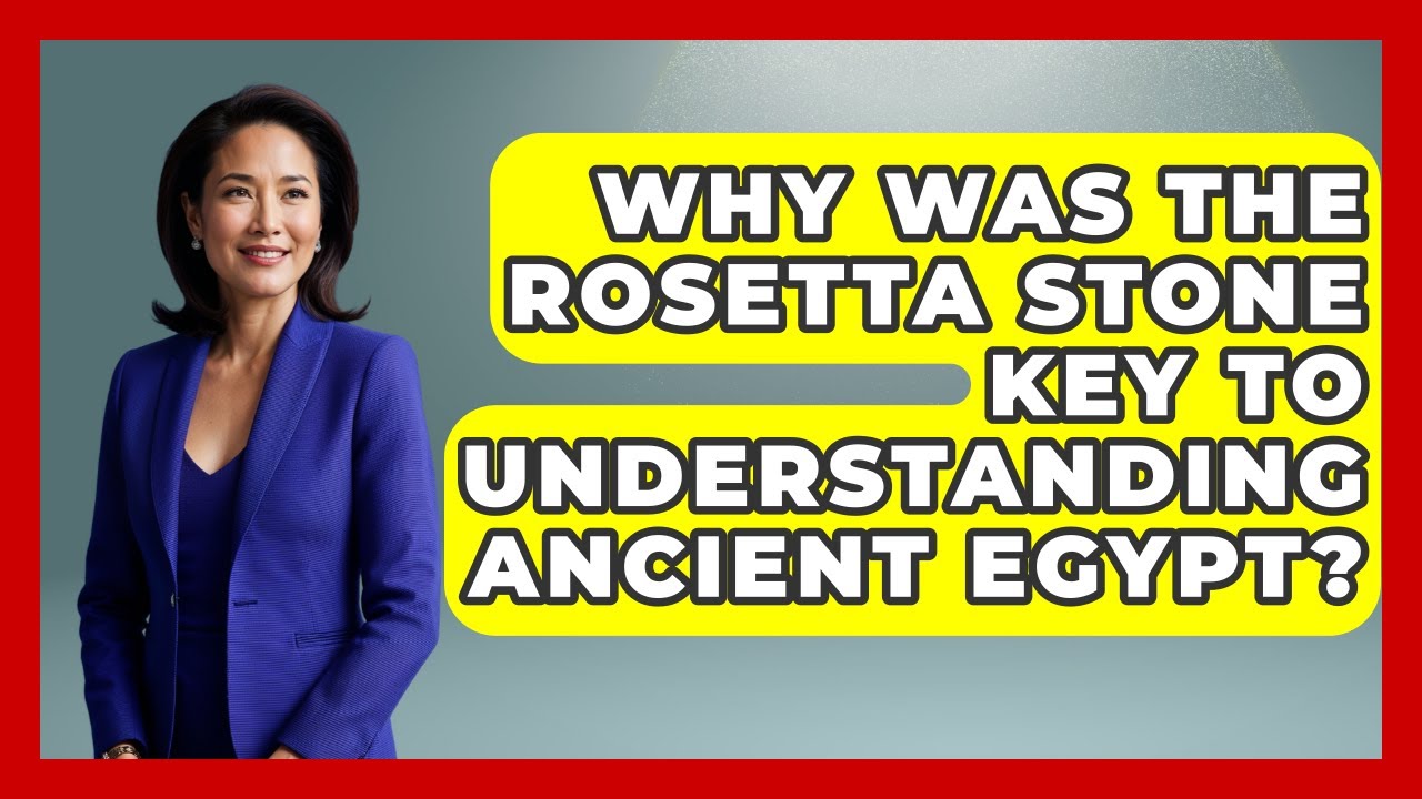 Why Was The Rosetta Stone Key To Understanding Ancient Egypt? - Firsts ...