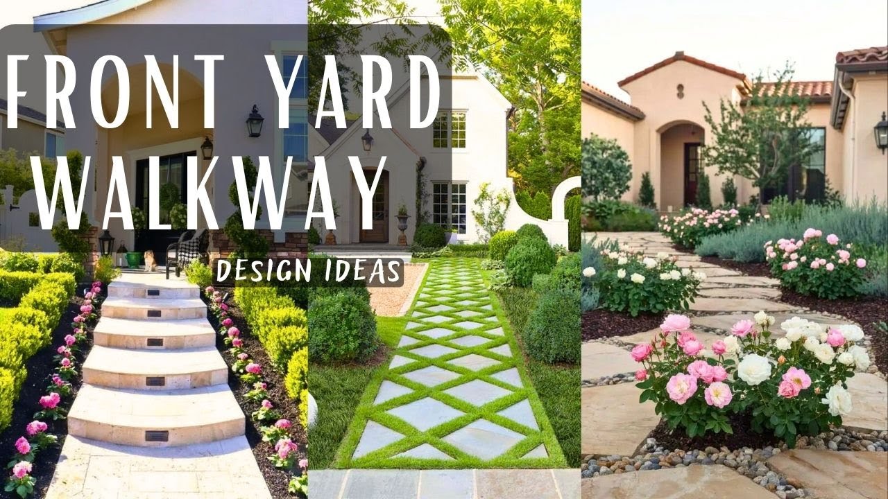 Desing My Front Yard Walkway