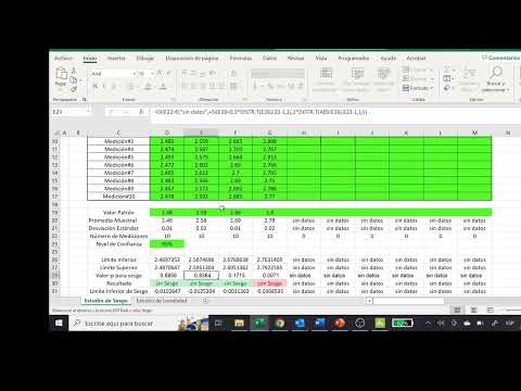 Estudio de Linealidad Sesgo Ejemplo1 - YouTube