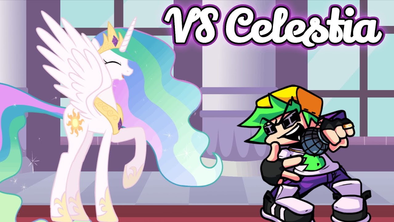 FNF: VS Celestia [DEMO] // My Little Pony mod // 3 Songs Friday Night ...