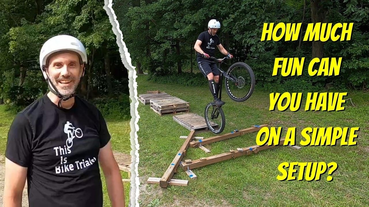 HOW MANY WAYS CAN YOU RIDE THIS SIMPLE TRIALS COURSE? | Bike Trials ...