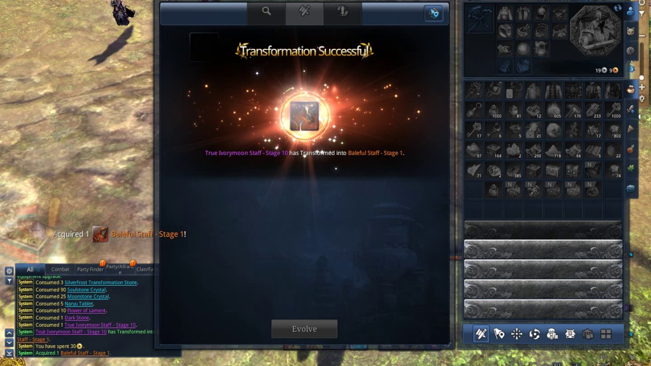 Back To Blade And Soul Balefull Upgrade Weapon by SilverKaze - YouTube