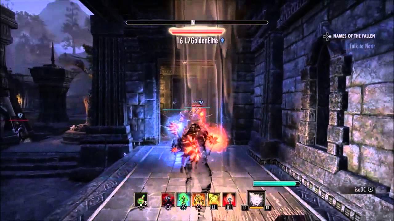 [ESO] Meteor/Blackwater Blade Large Conflict PVP - YouTube