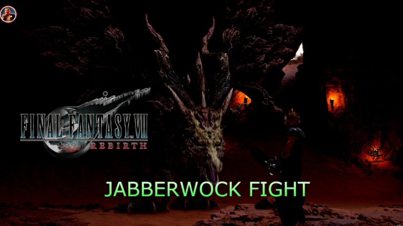 FINAL FANTASY VII REBIRTH Jabberwock Fight - YouTube