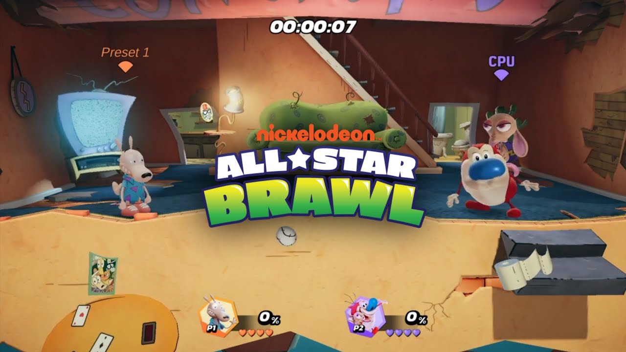 Nickelodeon All-Star Brawl | What Happens When You Don't Fight... - YouTube