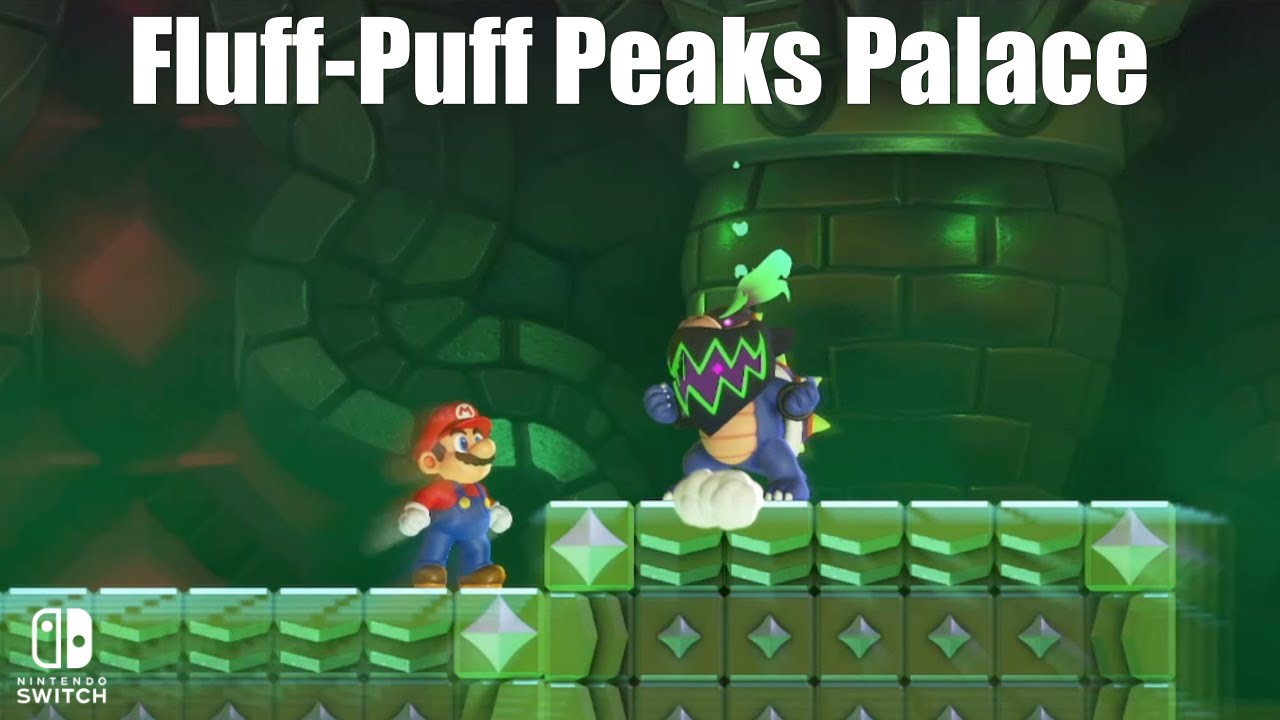 Fluff-Puff Peaks Palace | Super Mario Bros. Wonder | Nintendo Switch ...