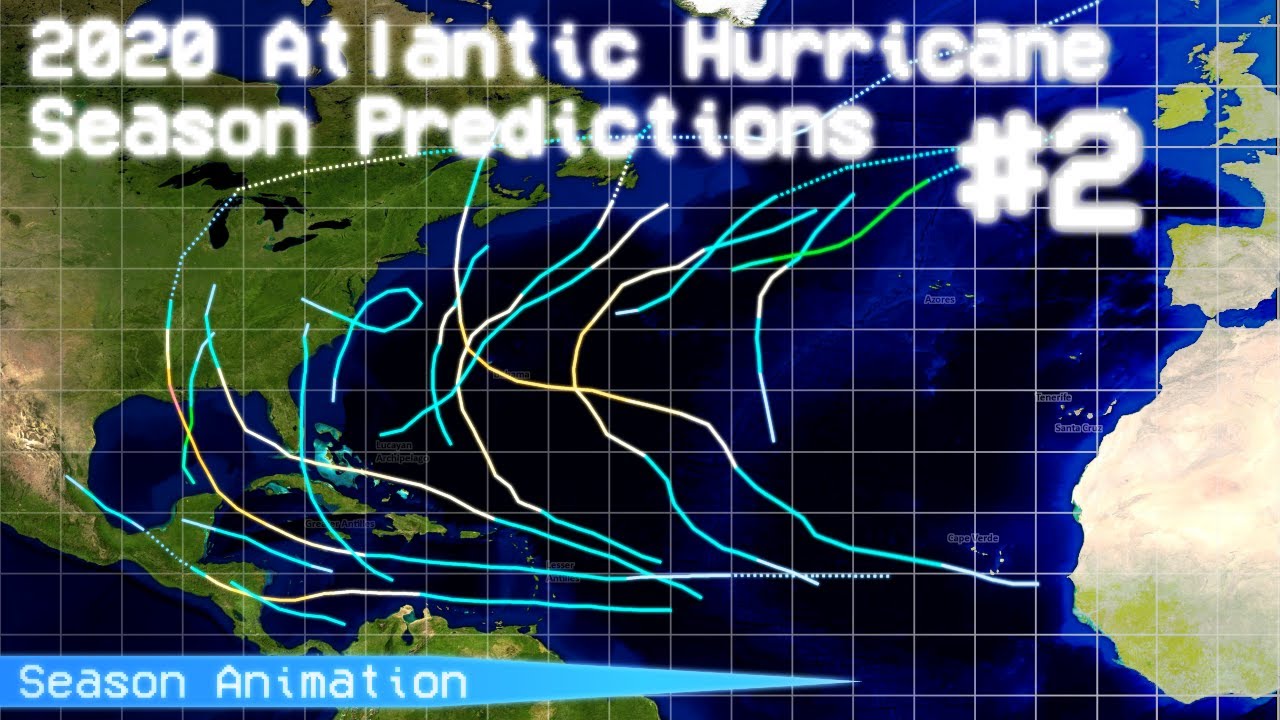 2020 Atlantic Hurricane Season Predictions #2 - YouTube