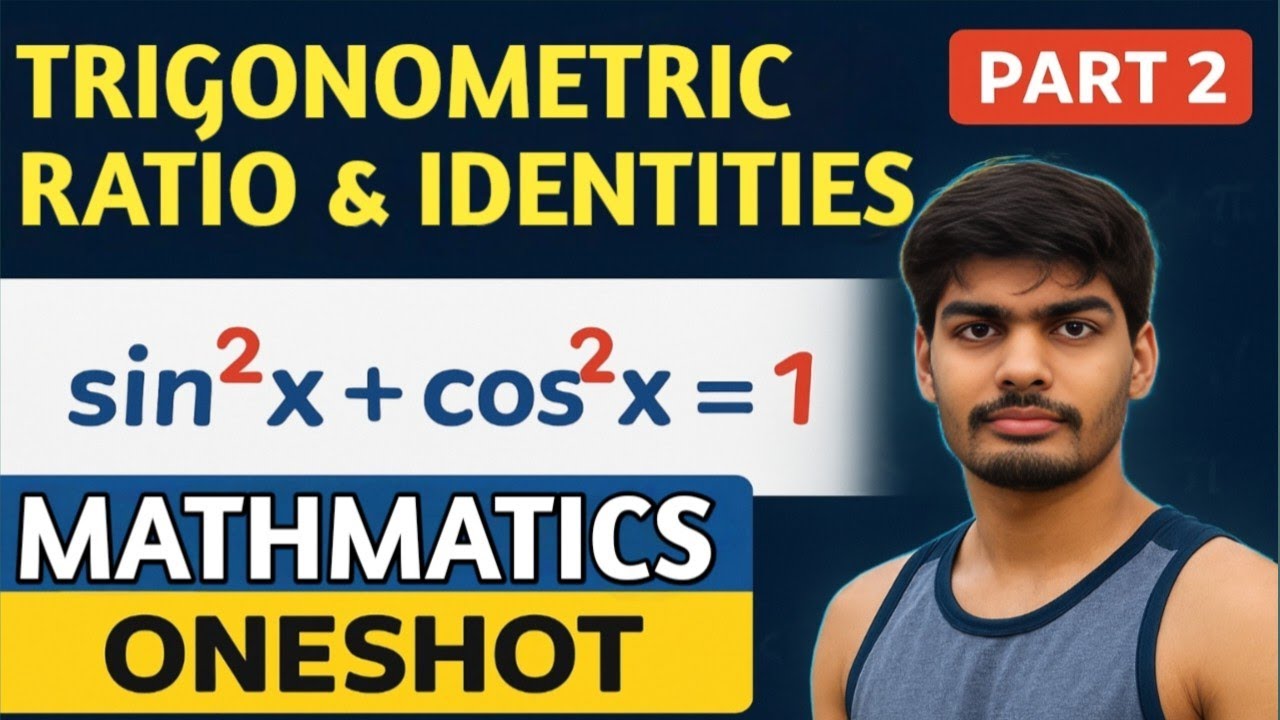 TRIGONOMETRIC RATIO & IDENTIES ONESHOT | PART 2 | - YouTube