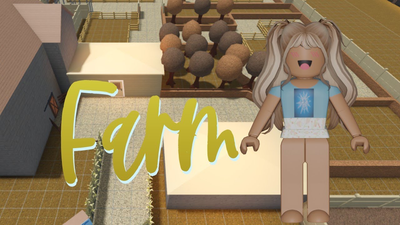 SPEED BUILD FARM!! (Bloxburg) - YouTube
