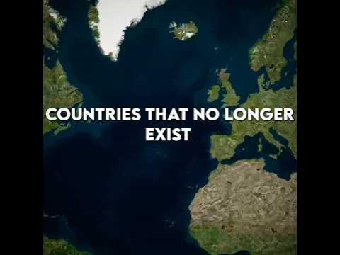 Countries that no longer exist 😥 #geography #mapping #recommended # ...