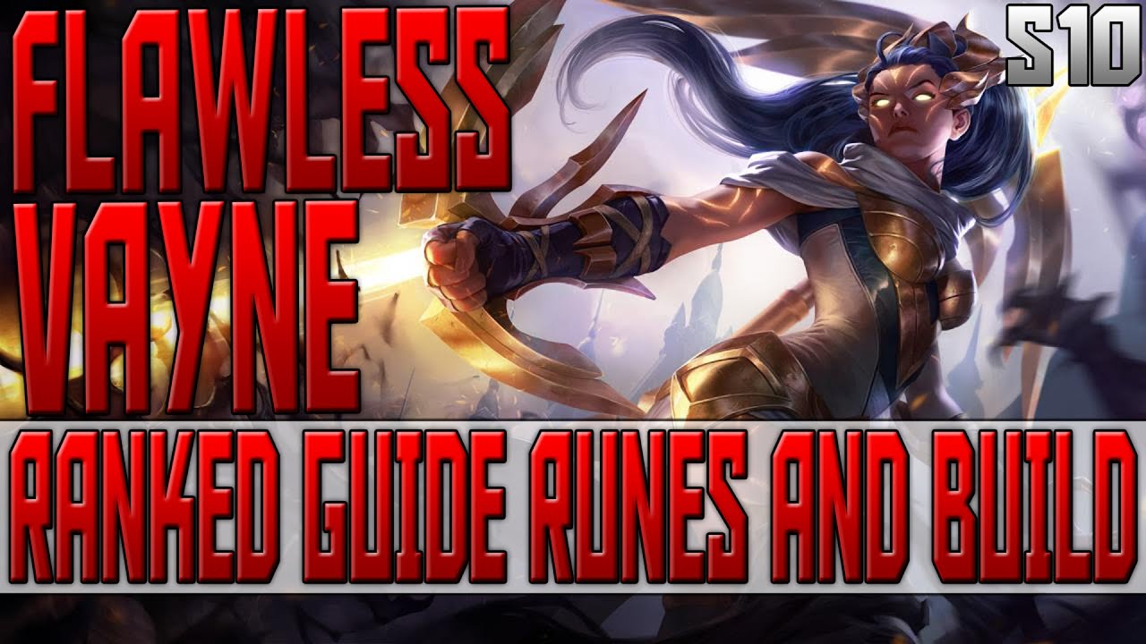 League of Legends Pro Guides Vayne LOL (Proguides Vayne Runes) Vayne ...