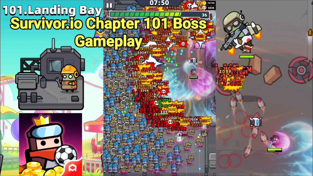 Survivor.io Chapter 101 Boss Gameplay | Best Build - YouTube
