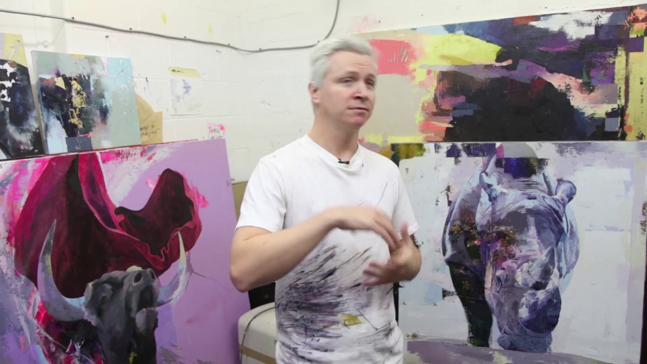 Studio Visit: Eric Robitaille - YouTube