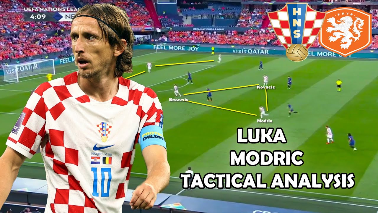 Luka Modric dominating the Netherlands at 37 years old | Tactical ...