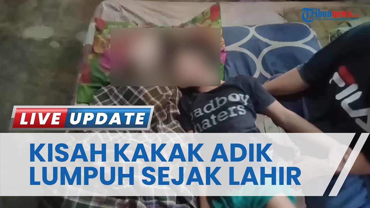 Pilu! Kakak Beradik di Kotabumi Lampung Utara Alami Lumpuh Layu Sejak ...