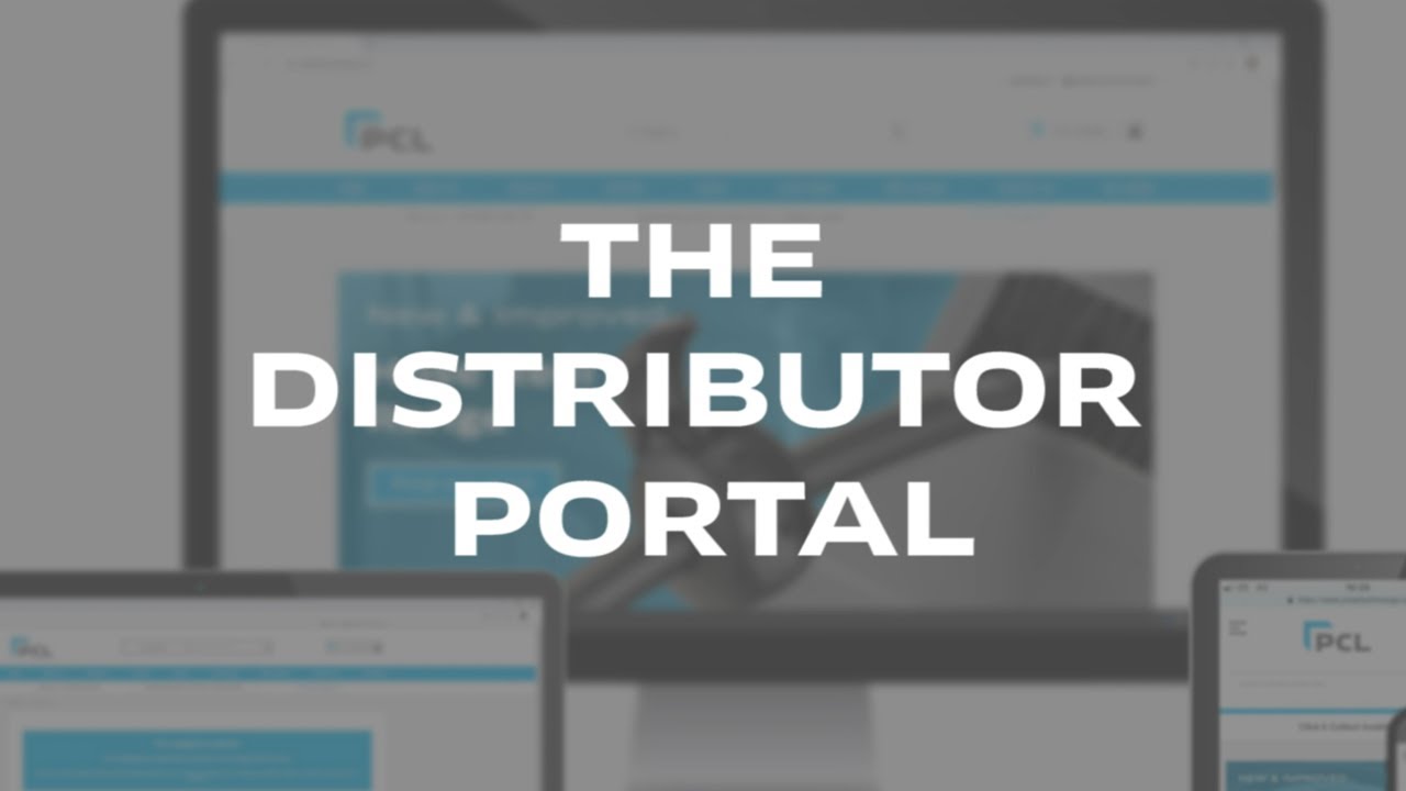 The benefits of using PCL's Distributor Portal - YouTube