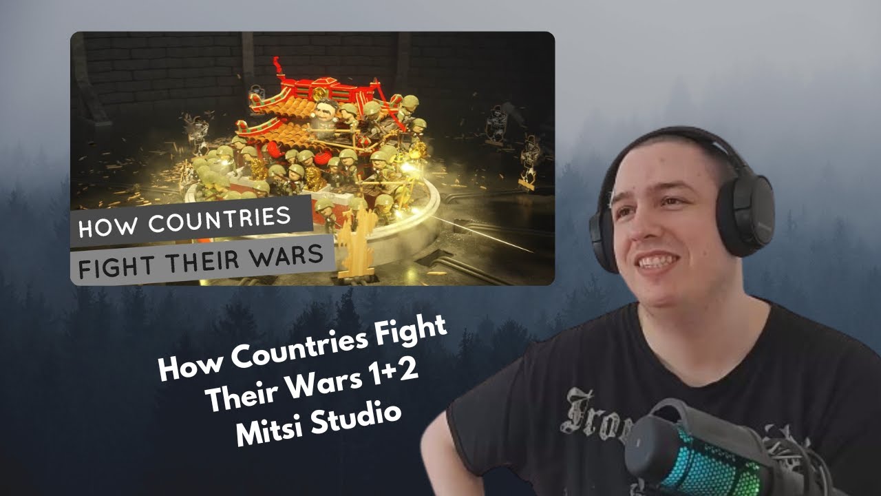 Animation Fan Reacts To How Countries Fight Their Wars 1+2 - Mitsi Studio - YouTube