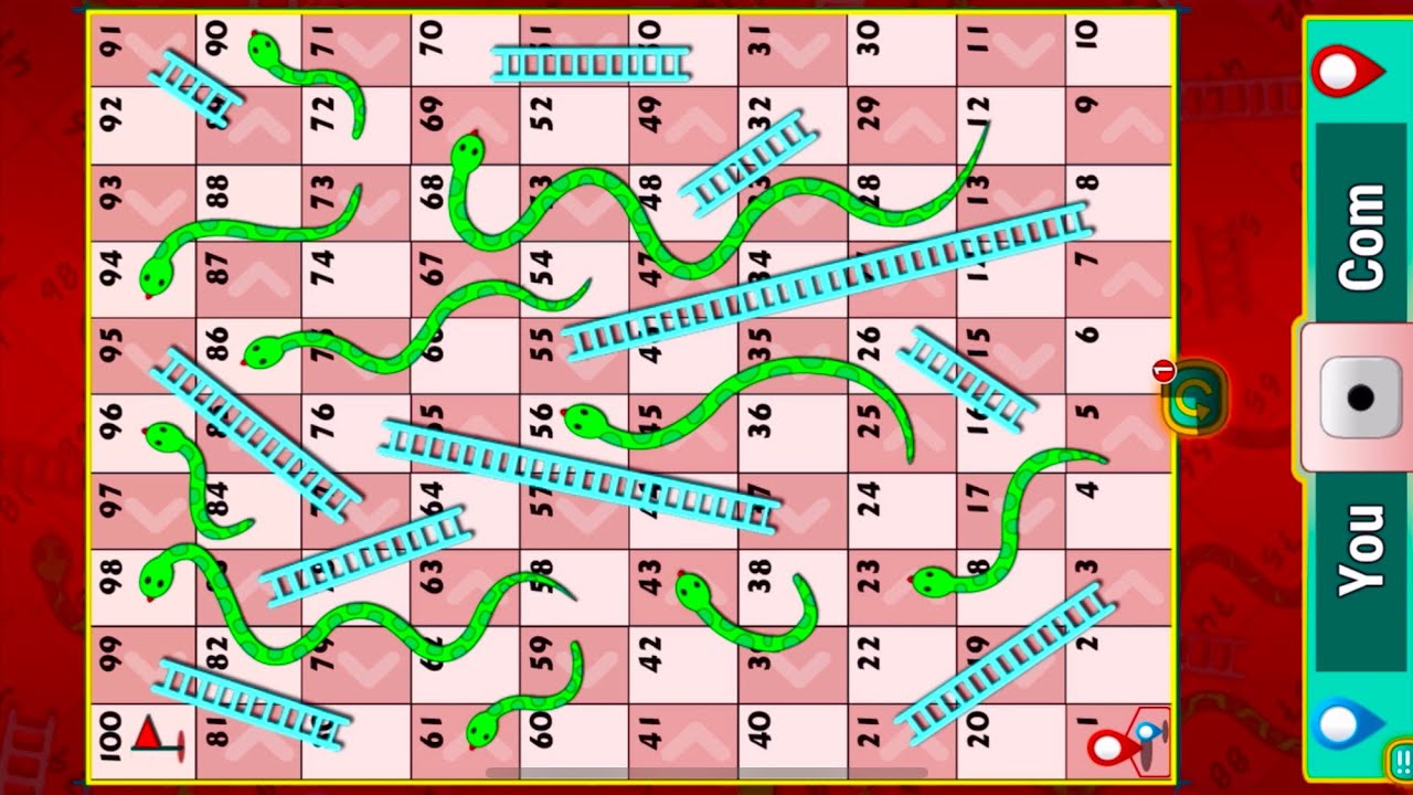 Snakes And Ladders Game | Snakes And Ladders Gameplay #1 - YouTube
