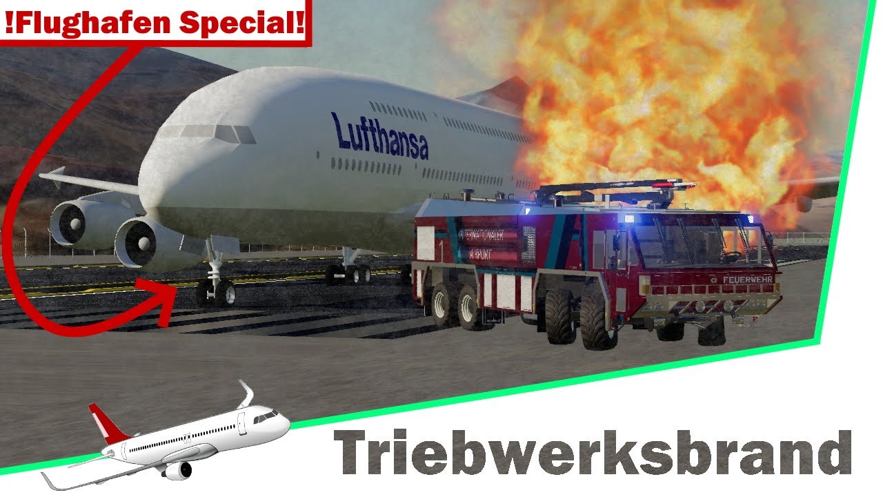 [Ls19] NOTFALL am A380-Flughafen Special-Ls19 Feuerwehr-#001- - YouTube