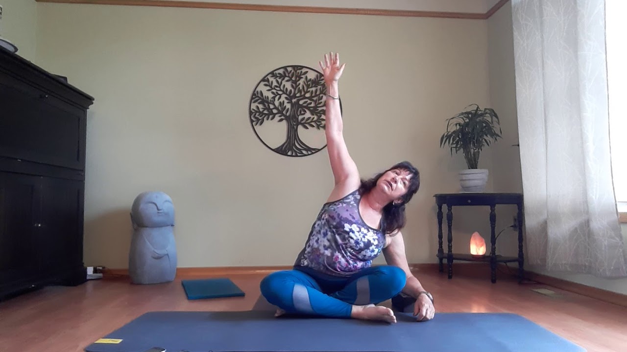 Take 2 hatha yoga with Susan....smile and have fun.. - YouTube