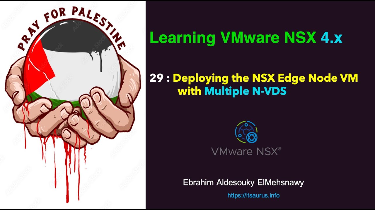 29 Deploying the NSX Edge Node VM with Multiple N-VDS - YouTube
