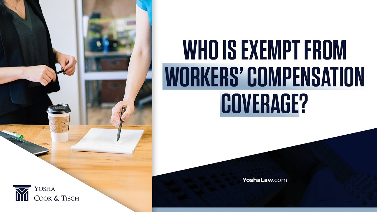 Who Is Exempt From Workers' Compensation Coverage? - YouTube