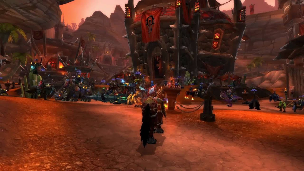 A rough guide to the new Orgrimmar [HD 1080p] - YouTube